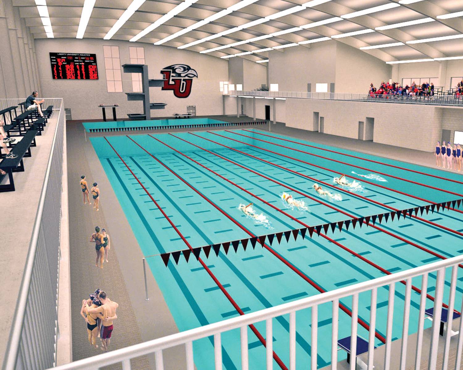 A Tidal Wave of Opportunity: Liberty University Natatorium – PUPN