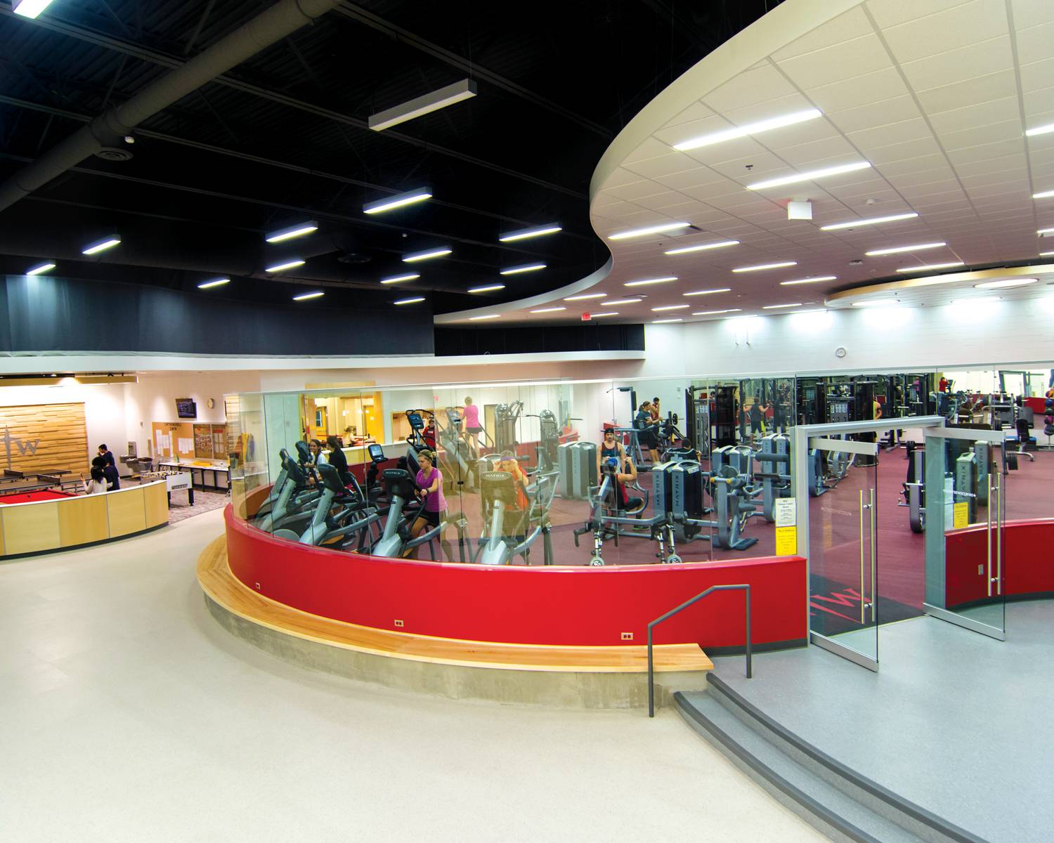 Renovated Fitness Center at Northwestern College – PUPN